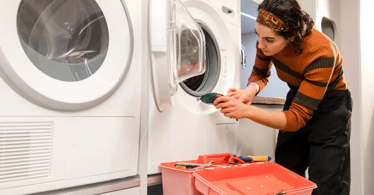 Frigidaire Washer/Dryer Combo Leveling Leg Replacement | Repair Clinic